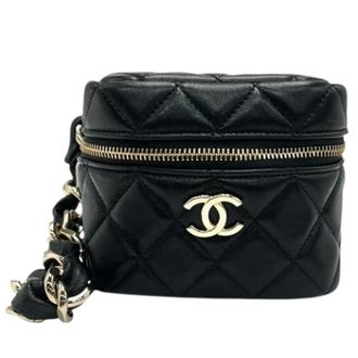Chanel Pre-owned Matelasse Mini Handbag - - Pre-owned - Damen - Schwarzk - ONE SIZE