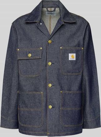 Carhartt Work in Progress Jeansjacke mit aufgesetzten Taschen Modell ADEN