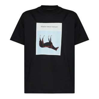 Carhartt Work in Progress Homme, Tops, Noir, Taille: L Sean Hamilton 02 T-Shirt