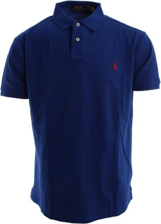 Ralph Lauren Homme, Tops, Bleu, Taille: XL Polo Slim Fit