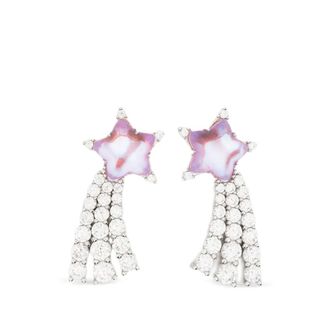 Yvmin Star-detail Embellished Earrings