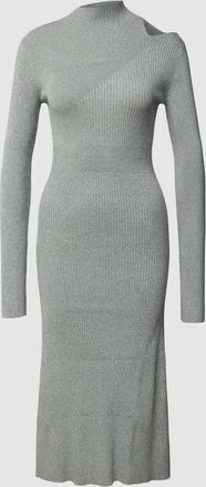Calvin Klein Strickkleid aus Viskose-Mix in Melange-Optik