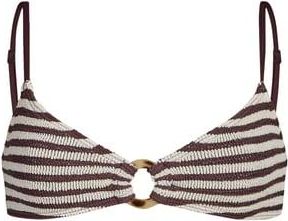 Bond-Eye Haut de maillot bain en rayures