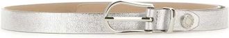 Gianni Chiarini Femme, Accessoires, Gris, Taille: ONE Size Metallic Leather Belt