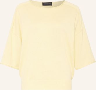 Repeat Repeat Oversized-Pullover Mit 3/4-Arm gelb