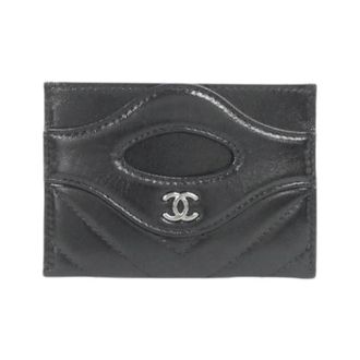 Chanel Pre-owned Visitenkartenetui - - Pre-owned - Damen - Schwarzk - ONE SIZE