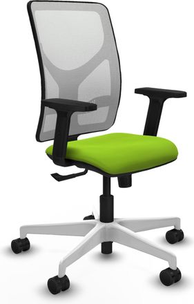 Piqueras y Crespo PC-Schreibtischstuhl mit 2D-Armlehnen, h&ouml;henverstellbare Lendenwirbelst&uuml;tze, ausgestattet mit 3 Positionen und Schneidschaum, mit Rollen von 65 mm, Ny