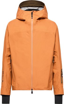 Moncler Moncler Veste De Ski Imperm&eacute;able &Agrave; Capuche Hinterburgs En Gore-tex, Homme, Orange, Taille: 3