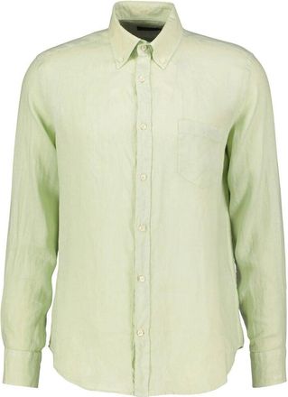 Paul & Shark Herren Freizeithemd aus Leinen