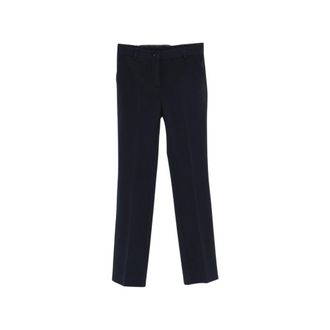 Twinset Pantalon Droit - Femme - Pantalons - Bleu - Taille: 40 FR