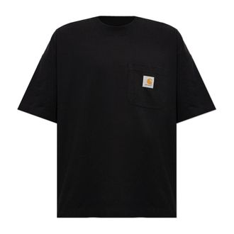Carhartt Work in Progress T-shirt de travail &agrave; poche - Homme - Tops - Noir - Taille: XL
