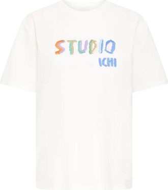 Ichi Ichi, Femme, Tops, Blanc, Taille: 38 FR T-Chemises