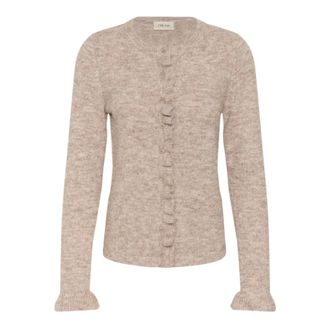 Cream Cardigans - Femme - Pulls - Beige - Taille: 46 FR