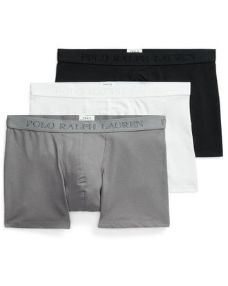 Ralph Lauren 3er Pack Boxer-Briefs mit Label-Bund in