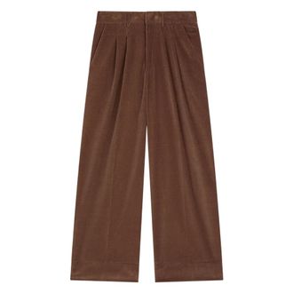 Dondup Wide Hosen - - Trousers - Damen - Braun - S