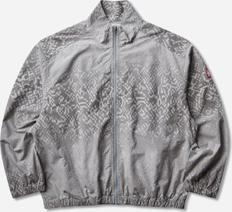 Cav Empt Men s Paneled DIGI7 Zip Jacket Grey
