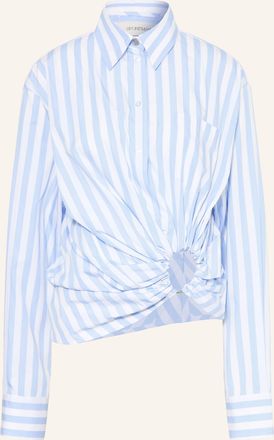 Sportmax Sportmax Hemdbluse Palmizi Mit Cut-Out blau