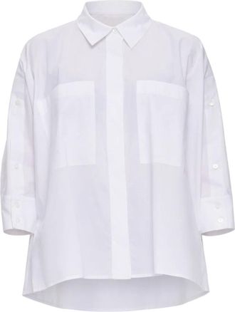 Meimeij Femme, Blouses et Chemises, Blanc, Taille: 38 FR Chemises