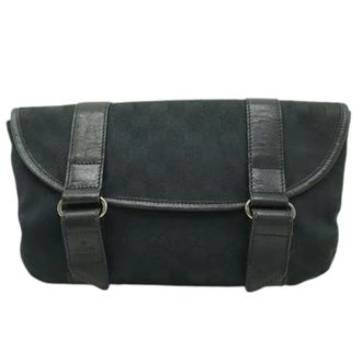 Gucci Pre-owned GG Canvas Waist Bag - - Pre-owned - Damen - Schwarzk - ONE SIZE