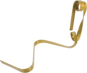 Cabilock Hängendes Weinregal Aus Eisen Mit Bandhalterung Schwebender Flaschenhalter Dekoratives Weinregal Für Tisch Gleichgewichts Weinflaschenhalter in Gold