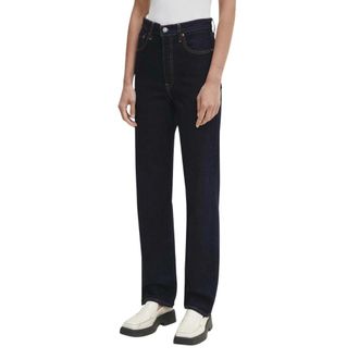Levi's Jean Taille Haute Longueur Int&eacute;grale - Femme - Jeans - Bleu - Taille: W28 L34