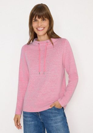 Cecil Langarmshirt in Melange Optik