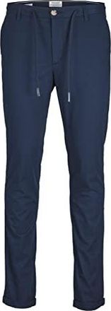 Jack & Jones Jpstmarco Jjsummer Chino Déc Pantalon, Blazer Bleu Marine, 31W x 32L Homme