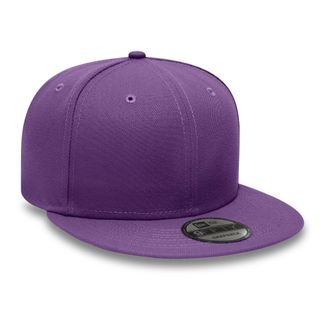 New Era 9Fifty Snapback Cap Lila Tonal Blank - Unisex Cap ohne Logo - One-Size