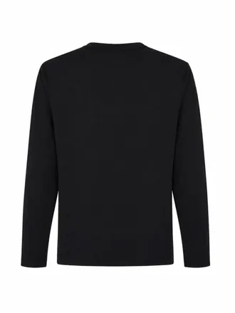 C.P. Company Logo-Lettering Cotton T-Shirt - Black