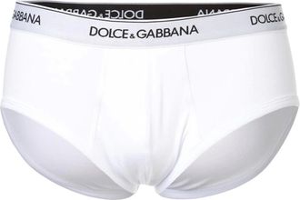 Dolce & Gabbana Homme, Sous-v&ecirc;tements, Blanc, Taille: 2XL Slips en coton