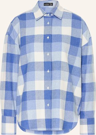 van Laack Van Laack Hemdbluse Vl-Besna-Svkn Aus Flanell blau