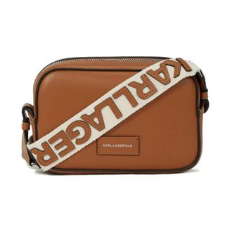 Karl Lagerfeld Femme, Sacs, Brun, Taille: ONE Size K/Circle Perforated Crossbody Bag