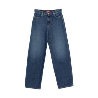 Max Mara Palude Baggy Jeans - - Jeans - Damen - Blau - S