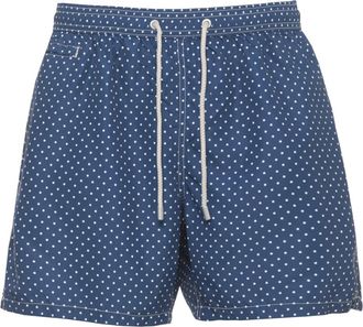 Saint Barth Homme, Maillots de bain, Bleu, Taille: XL Lighting Micro Fantasy Swim Shorts