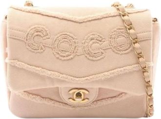 Chanel Pre-owned Sac bandouli&egrave;re vintage - Femme - Pre-owned - Rose - Taille: ONE Size