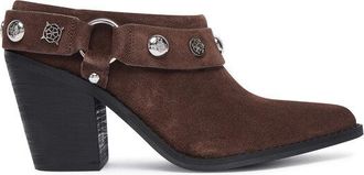 Guess Pantoletten FLTSAN SUE09 Dunkelbraun