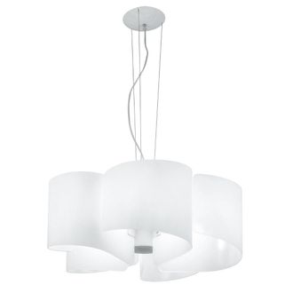 Luce-Ambiente-Design Imagine Ceiling Light in White Glass 63 Cm