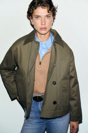 Gerard Darel Veste courte matelass&eacute;e en coton - ADEL