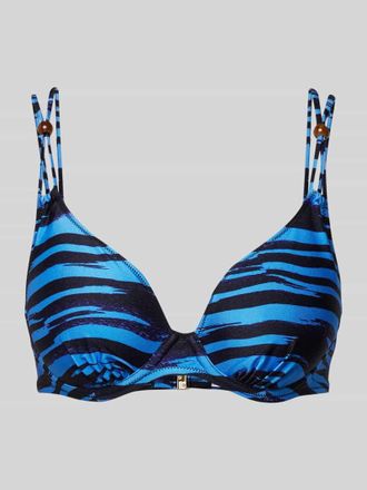 Marie Jo Bikini-Oberteil mit Motiv-Print