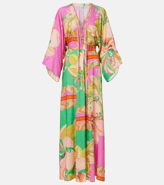 Melissa Odabash Robe de plage Natalie imprim&eacute;e