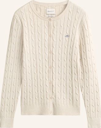 GANT Strickjacke beige