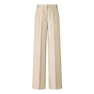 Pinko Pinko, Femme, Pantalons, Beige, Taille: 44 FR Pantalon large
