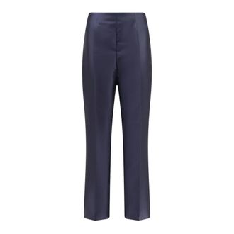 Alberta Ferretti Straight Hosen - - Trousers - Damen - Blau - XL