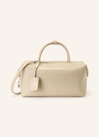 Max Mara Handtasche Holdalllcroc weiss