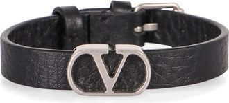 Valentino Garavani Homme, Accessoires, Noir, Taille: ONE Size Bracelet VLogo Signature
