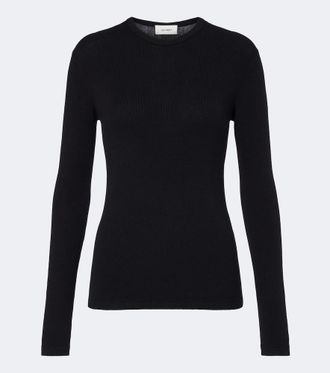 Lisa Yang Top Vivian en coton et cachemire