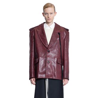 Ann Demeulemeester Selma High-Comfort Tailored Blazer