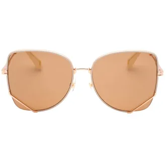 Marc Jacobs Sonnenbrille mit ros&eacute;goldenen Gl&auml;sern und ros&eacute;goldenem Rahmen