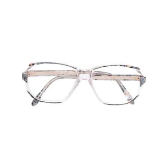 Saint Laurent Pre-owned Acetat sonnenbrillen - - Pre-owned - Damen - Grau - ONE SIZE