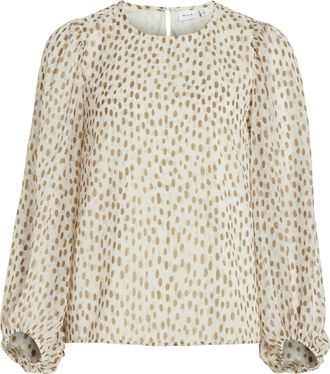 Vila Vifalia O-Neck L/S Top - Noos